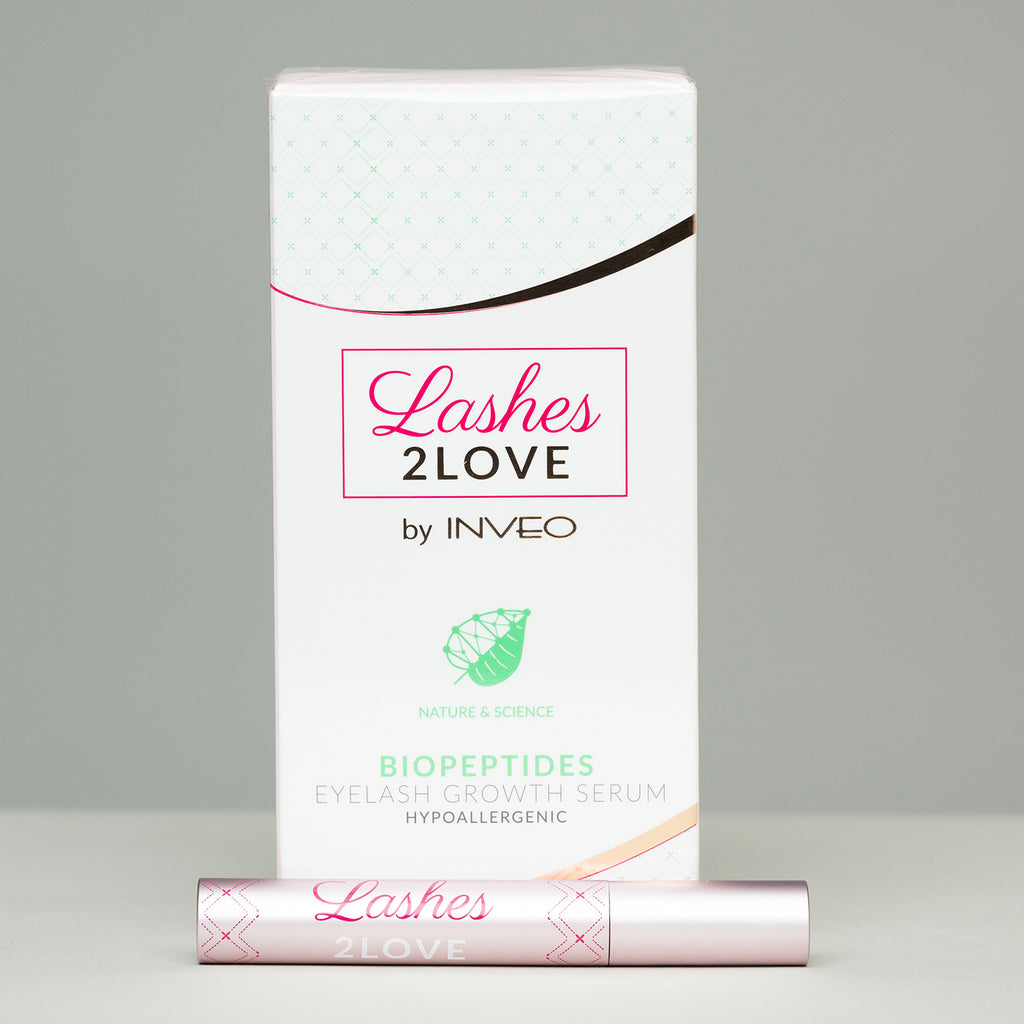 Lashes2Love Biopeptides Lash Growth Serum Gentle Formula with Plant-De ...